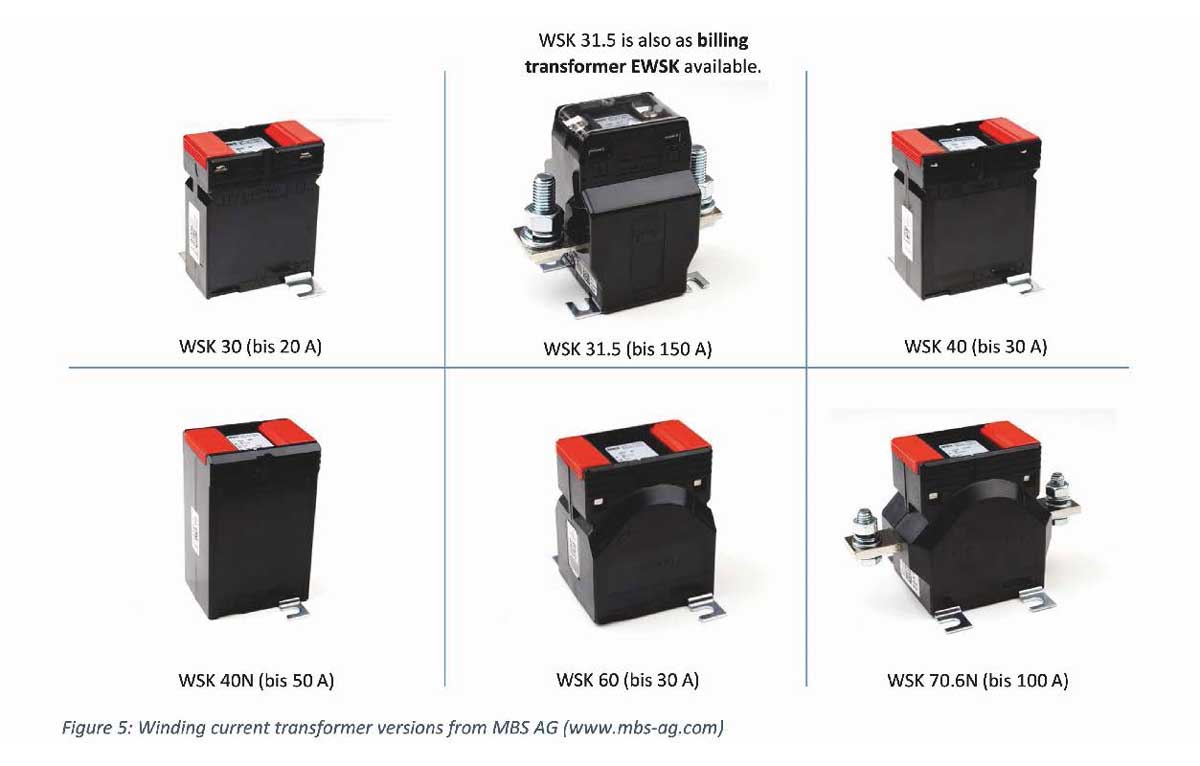 Winding Current Transformers in Low Voltage - MBS AG & Co. KG